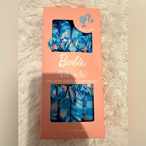 Kitsch | Accessories | New Kitsch Barbie Satin Heatless Curl Set | Poshmark